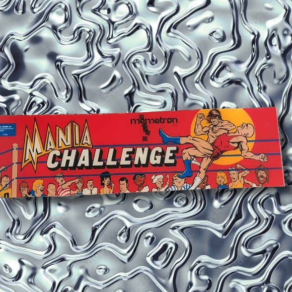 Wall Decor | Memetron Mania Challenge Arcade Video Game Marquee Sign ...